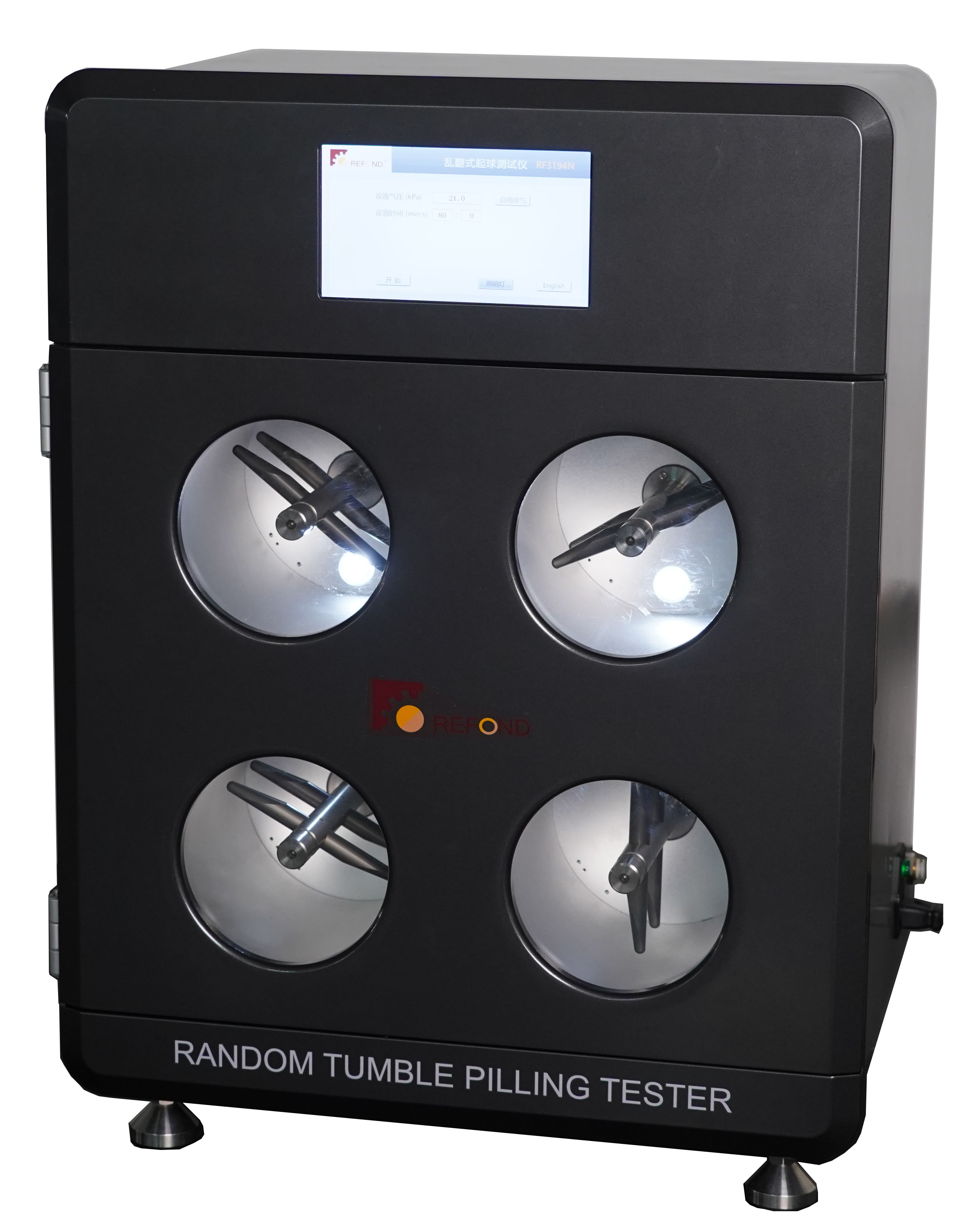 Martindale Abrasion & Pilling Tester RF3169N_REFOND EQUIPMENT Co., Ltd.